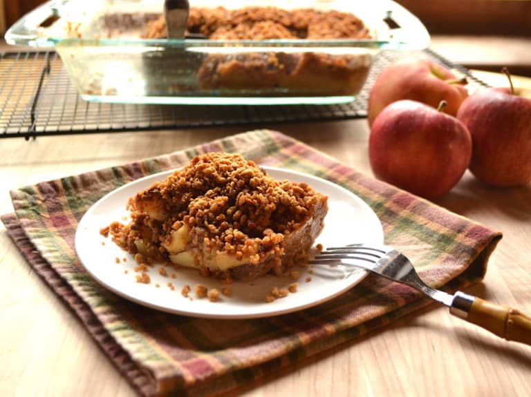 Graham Cracker Apple Crisp | Graham Cracker Apple Brown Betty - Crafty ...