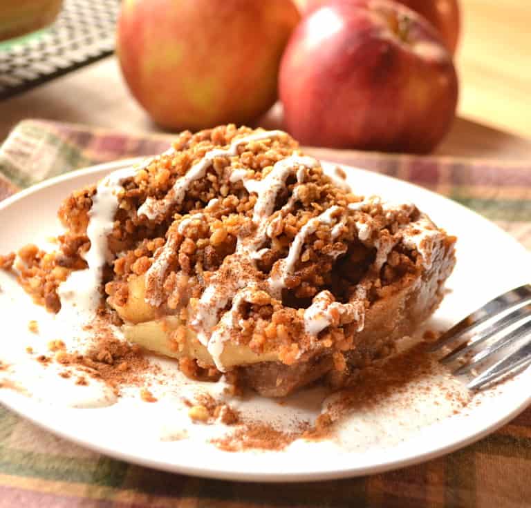 Graham Cracker Apple Crisp | Graham Cracker Apple Brown Betty - Crafty ...
