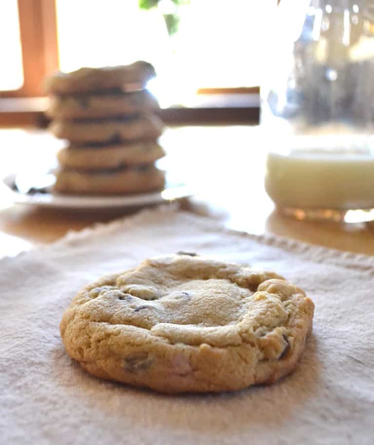 Big Fat Chewy Chocolate Chip Cookies - Crafty Cooking Mama
