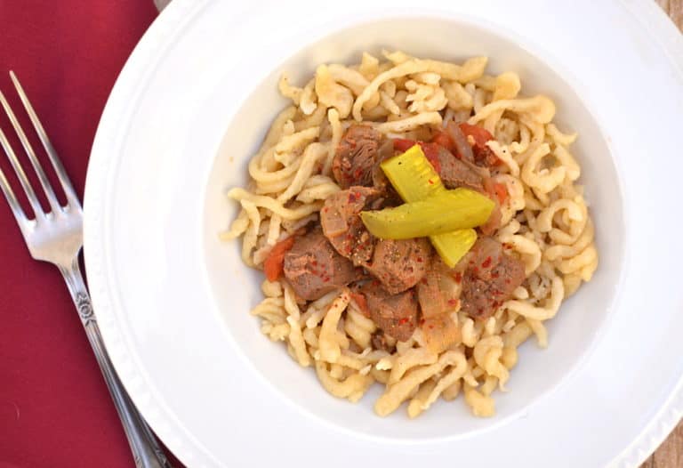 Spaetzle - German Noodles - Crafty Cooking Mama