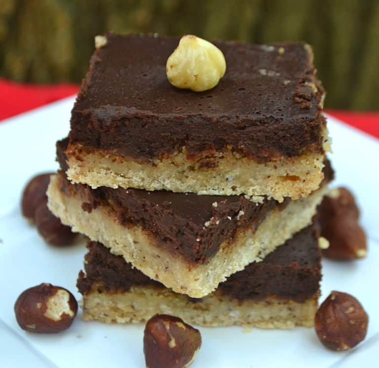 Chocolate Hazelnut Bars - Crafty Cooking Mama