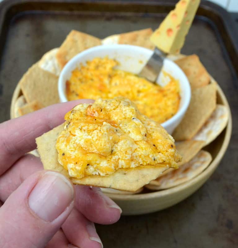 Baked Cheddar Cheese & Black Pepper Spread - Crafty Cooking Mama